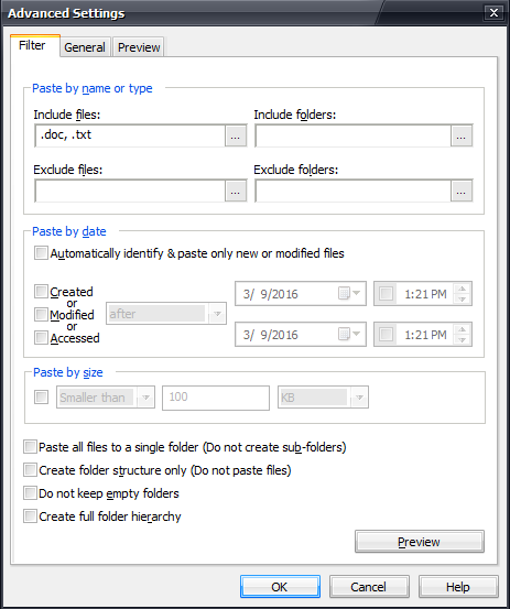 Exclude Specific Files When Copying In Windows Using An Xcopy Alternative Replacement Tool