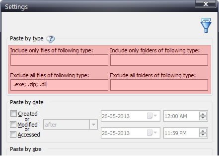 Copying only the folder tree structure without the files using Copywhiz – Conceptworld's Blog