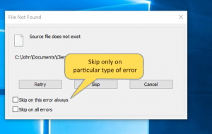 Continue file-copying even if error occurs in Windows using an Xcopy alternative replacement ...