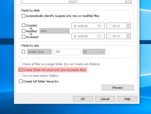 Create folder structure only without files in Windows using a Robocopy alternative replacement ...