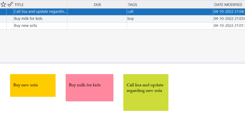 Getting Things Done (GTD) using Sticky Notes in Windows, Android ...