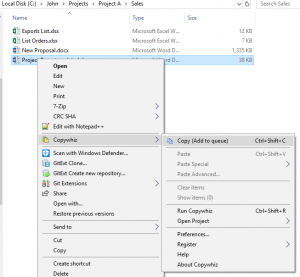 Windows: Handy way to replace an existing file with another file keeping the file name same ...