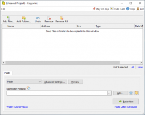 Copy file shortcuts in Copywhiz for Windows – Conceptworld's Blog