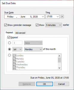 Popup a reminder message at specific time using a Windows Task ...