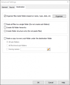 Automatically organize files in separate folders based on file ...