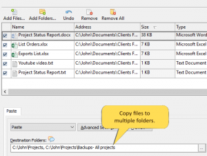 Copy files simultaneously to multiple folders in Windows using Copywhiz – Conceptworld's Blog