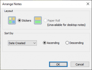 Automatically arrange desktop sticky notes in Windows using Notezilla ...